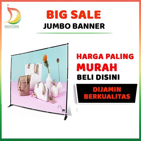 Jual Jumbo Banner Backwall Banner Stand Back Wall Ukuran 3 X 2 4 Meter Shopee Indonesia