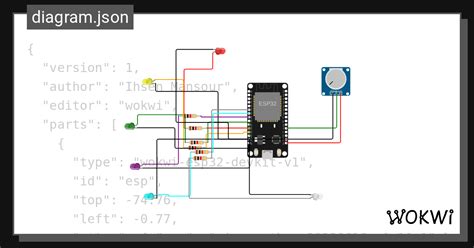 Potentiometre Wokwi ESP STM Arduino Simulator