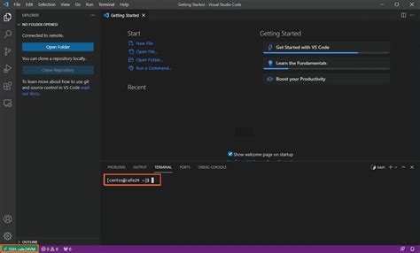 코드 편집기 VSCode 로 가상서버 SSH 접속하기 Help Center