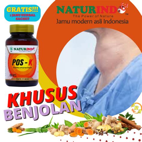 Jual Obat Kelenjar Getah Bening Tiroid Amandel Bengkak Herbal Pembengkakan Benjolan Pos K