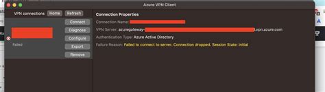 Keychain Azurevpn Fails To Connect Ask Different