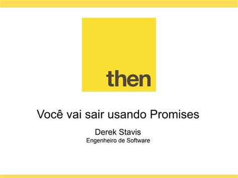 Javascript Promises Ppt