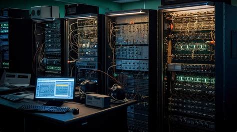 Premium Photo A Photo Of A Quantum Computing Laboratory