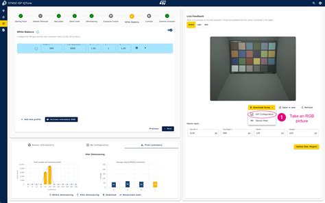 Isphow To Tune Isp Using The Stm32 Isp Iqtune Stm32mcu