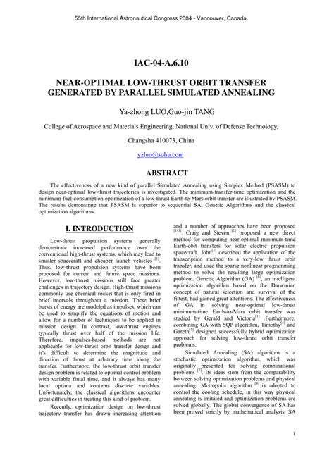 PDF Multi Level Multi Objective And Multidisplinary Optimization Design Of A Series Of Launch