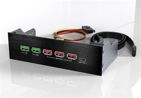 Amazon Com EZDIY FAB Front Panel USB Hub Inch With X QC