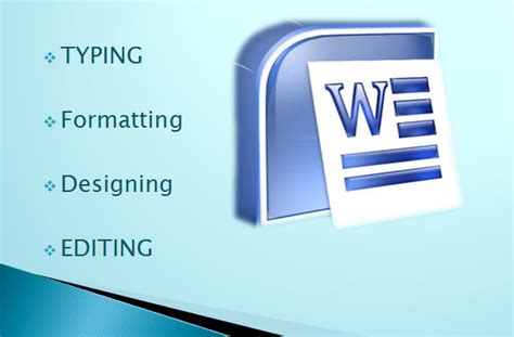 Do Typing Editing And Formatting In Microsoft Word By Minahilminah354 Fiverr