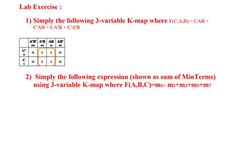 Solved Simply The Following Variable K Map Where Chegg
