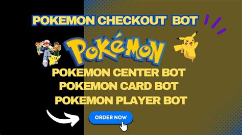 Develop Automated Pokemon Center Bot Tcg Bot Tiktok Live Auto