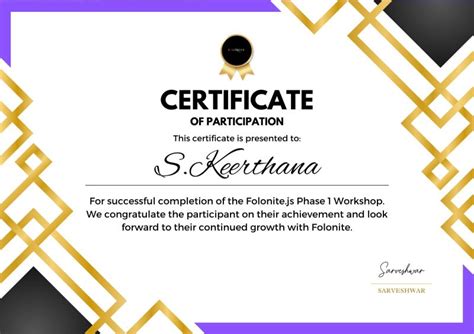 I Am Thrilled To Share My Participation On The Workshop Conducted By Folonitejs By Our Seniors