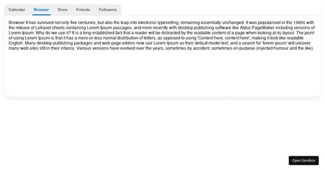 Framer Motion Tabs Forked Codesandbox