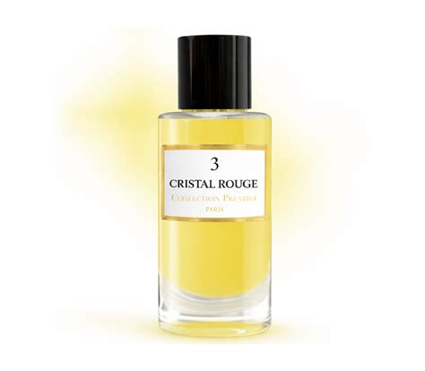 Eau De Parfum 3 Cristal Rouge Collection Prestige Paris Eau De