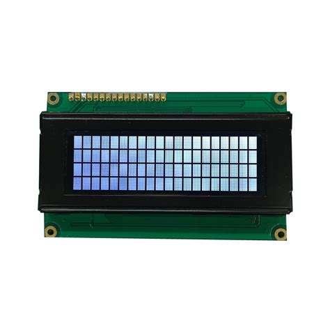Small Size Black Background Monochrome X Characters LCD Module China LCD Module And LCD