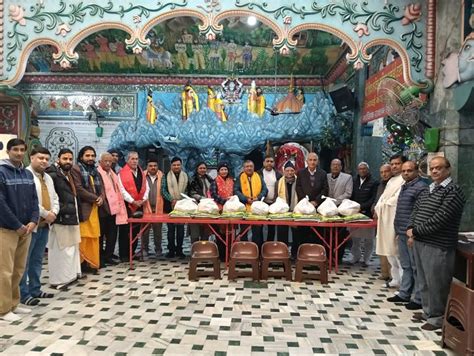 Ration Distributed To 135 Women 135 महिलाओं को राशन वितरण किया Ludhiana News Dainik Bhaskar