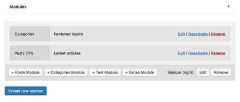 Home Page Modules Setup Vlog Wordpress Theme Documentation Meks