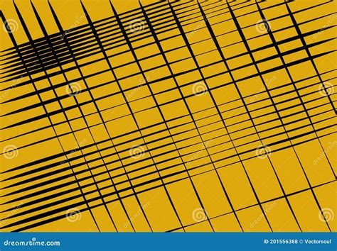 Simple Monochrome 1 Colored Mesh Grid Grating Of Intersecting