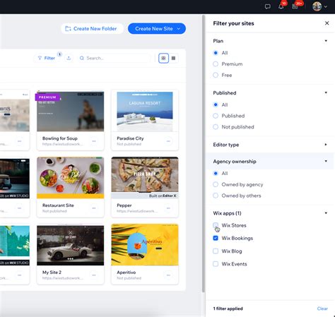 Wix Studio Managing Sites In A Workspace Help Center Wix