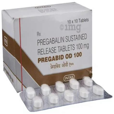 Pregabalin Capsule100 Mg At Rs 180 Strip Pregabalin Capsules In Raipur Id 25965254348