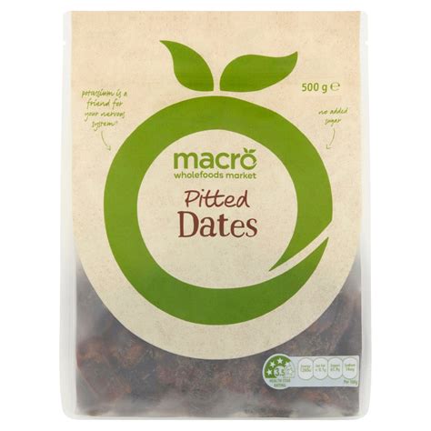 Macro Pitted Dates 500g Healthylife