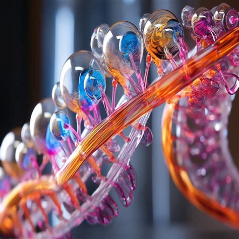 Premium Ai Image A Realistic Photo Of The Scientific Marvel Dna