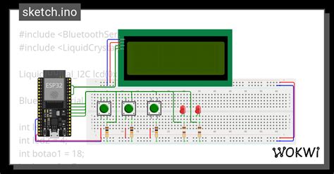 Acionamento Bluetooth Mantovas Wokwi Esp32 Stm32 Arduino Simulator
