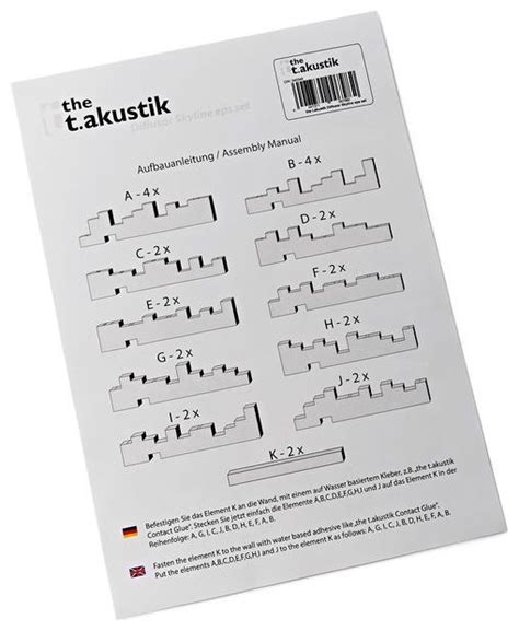 The T Akustik Diffusor Manhattan Eps Set Hi Fi Radio Manhattan