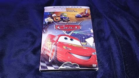Cars 2006 Dvd Unboxing Widescreen Version Youtube