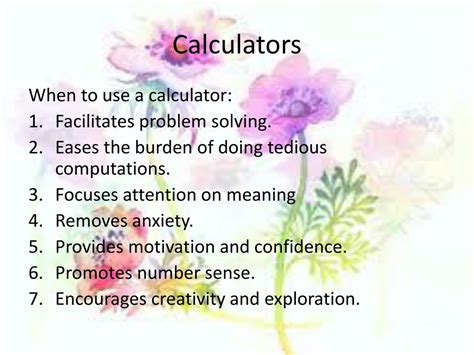 Ppt Chapter 10 Computation Methods Calculators Mental Computation And Estimation Powerpoint