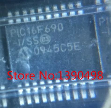 free shipping pic16f690 i ss pic16f690 50pc lot ssop20 ic integrated