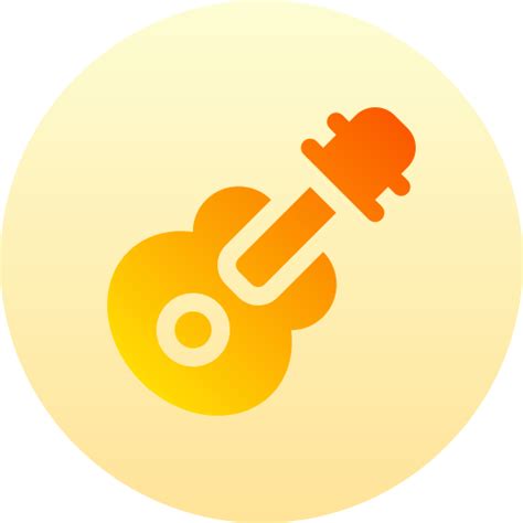 Ukelele Basic Gradient Circular Icon