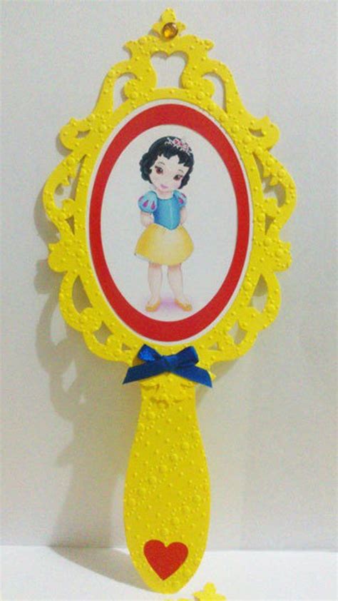 Sofia The First Mirror Invitation Snow White Mirror Snow White