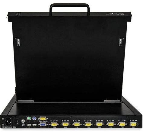 Startech 8 Port 1u Rackmount Kvm Console Rkcons1708k Elive Nz