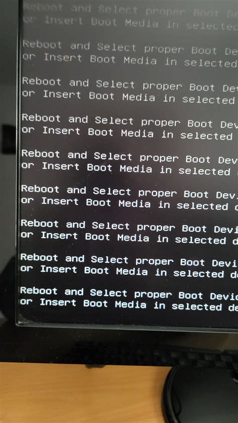 Unable To Boot Acer Aspire TC 865 D17E5 Reboot And Select Proper Boot Device Error Message