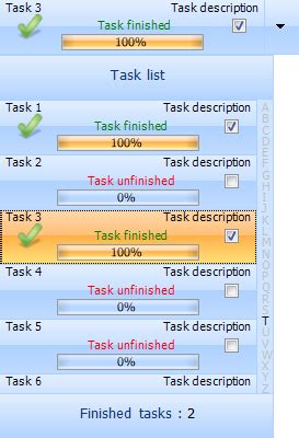 TMS Software TMS VCL UI Pack Samples Overview