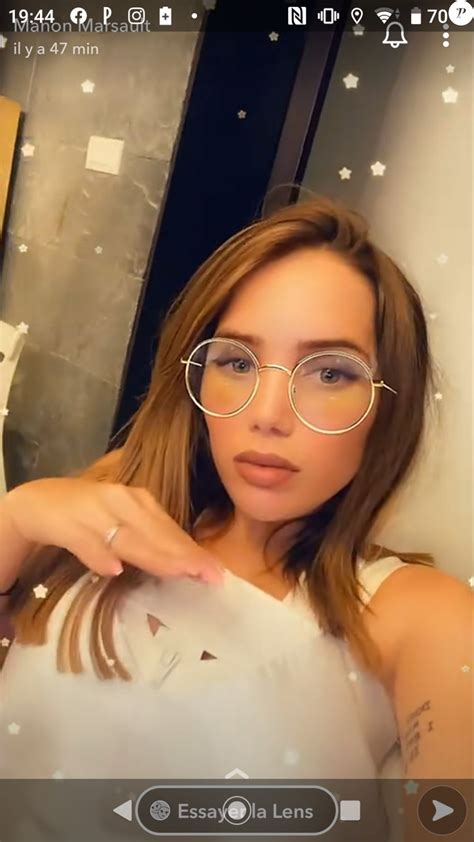 Manon Marsault Parle De Ses Opérations Sur Snapchat Le 22 Mars 2021
