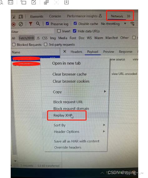 Chrome开发调试小技巧—replay Xhr（重新请求） Csdn博客