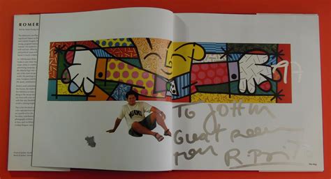 Romero Britto By Britto Romero Aaron Young And Joel Taffet Text Hardcover 1994 First