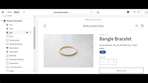 How To Hide Quantity And Variant Selector On Specific Product Shopify