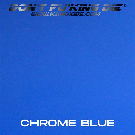 Vmax Complete Wheel Decal Sticker Set Chrome Blue Artofit