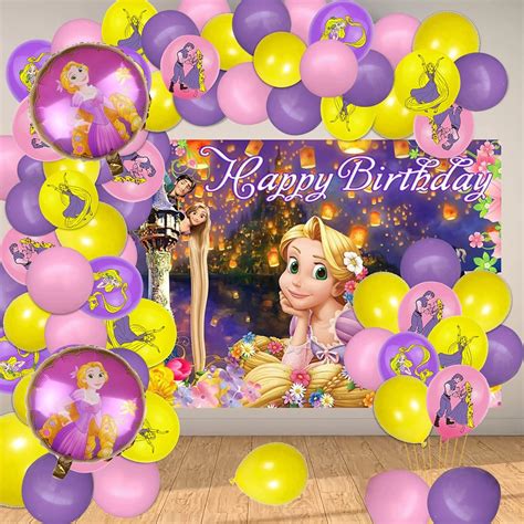 Rapunzel Party Decoration Including Balloons Kit Rapunzel
