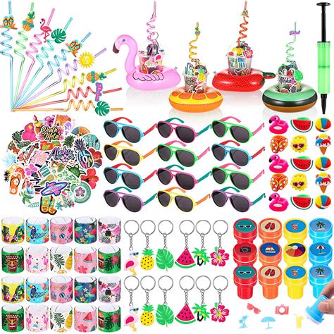 Hawaiian Luau Party Favors 200 Pieces Hawaiian Leis Hawaiian Flower