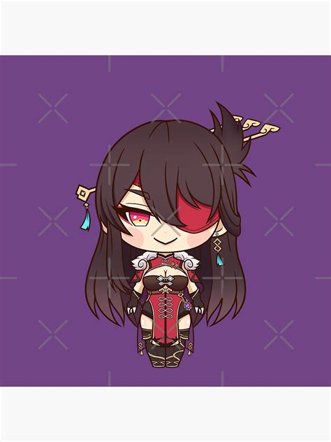 Genshin Impact Beidou Chibi Art Print For Sale By Hellszel Redbubble