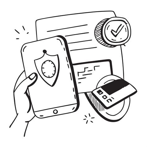 2d Icon As Two Factor Authentication Icon With A Shield And Smartphone Concept As Icon