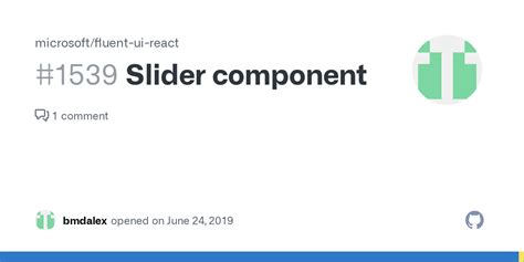 Slider Component Issue Microsoft Fluent Ui React GitHub