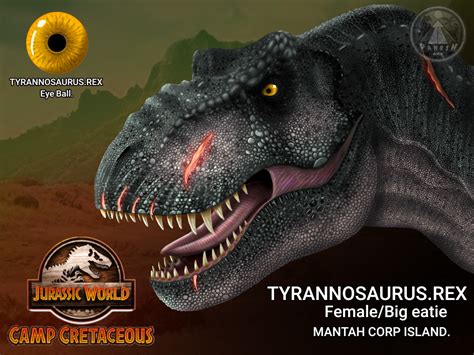 T Rex Big Eatie Jurassic World Camp Cretaceous