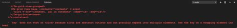 Key Must Not Be Allowed In Issue Vuejs Vetur GitHub