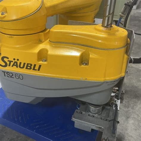 Staubli Cs9 Ts2 60 Robot Controller With Scara Robot Novus Ferro Pte Ltd