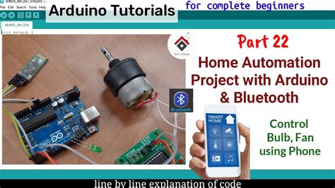 Home Automation Project Using Arduino Code Explained Engineering Projects Arduino Tutorial