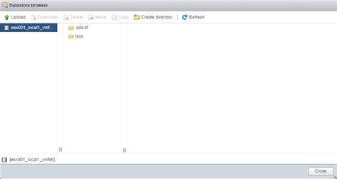 How To Upload An Iso Image To A Vmware Datastore For Use With Vmware Vsphere Hypervisor 6 5