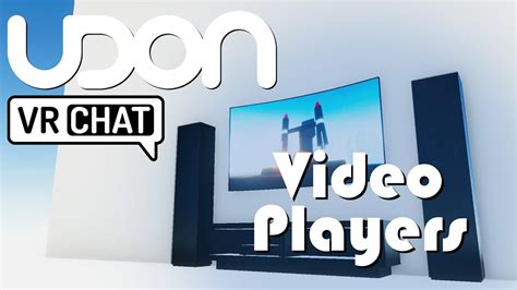 Setting Up Video Players Vrchat Udon Tutorial Youtube